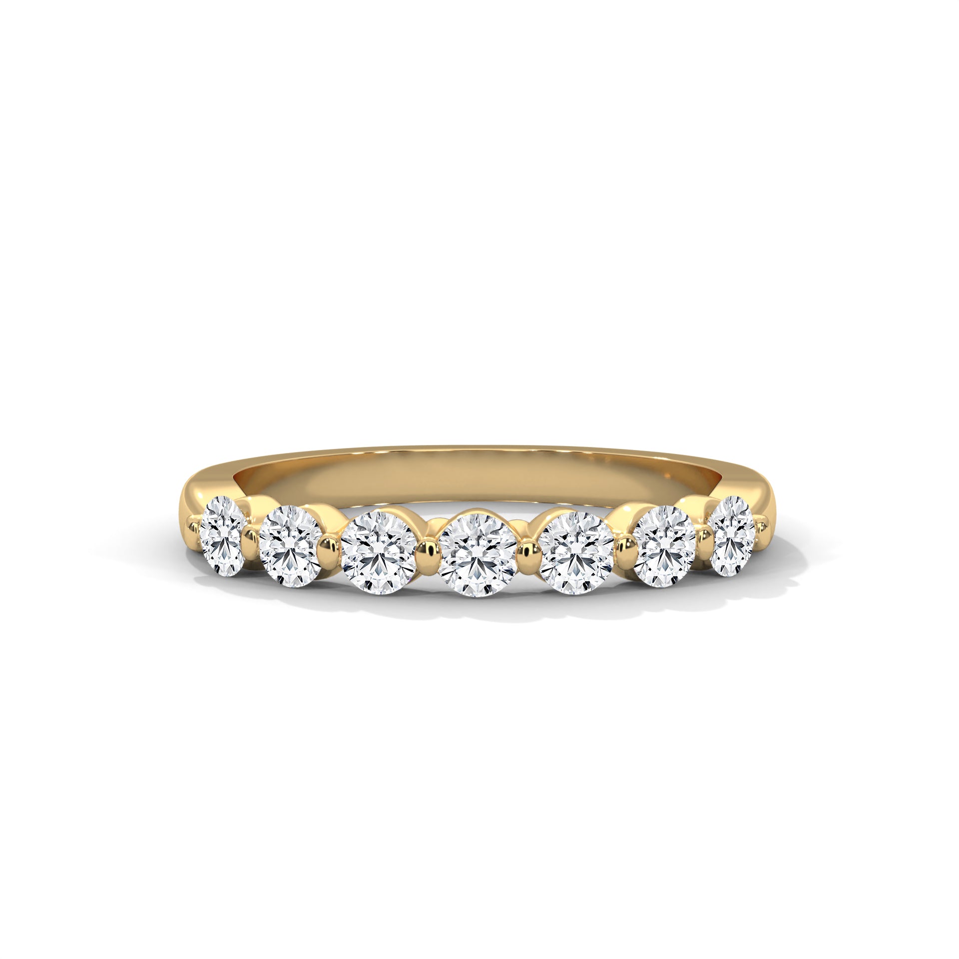 Septenary diamond ring